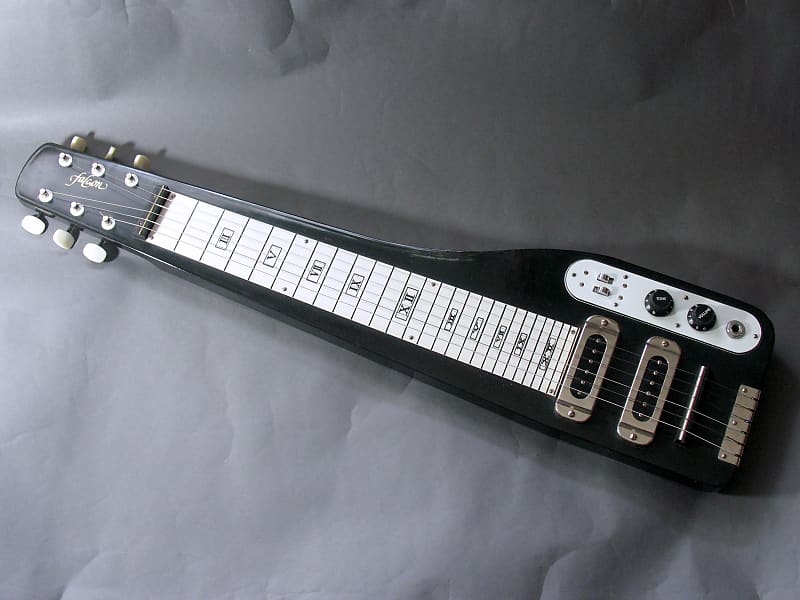 Vintage: Falcon Lap Steel - Black | Reverb