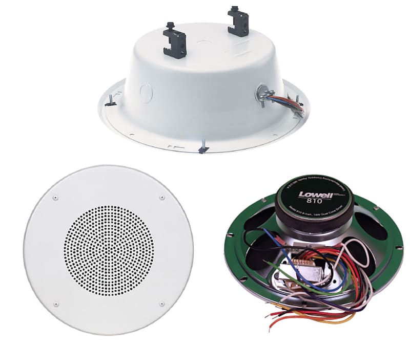 Lowell BC810-72 8 Speaker Package with Beam Clamp, 15W, | Reverb