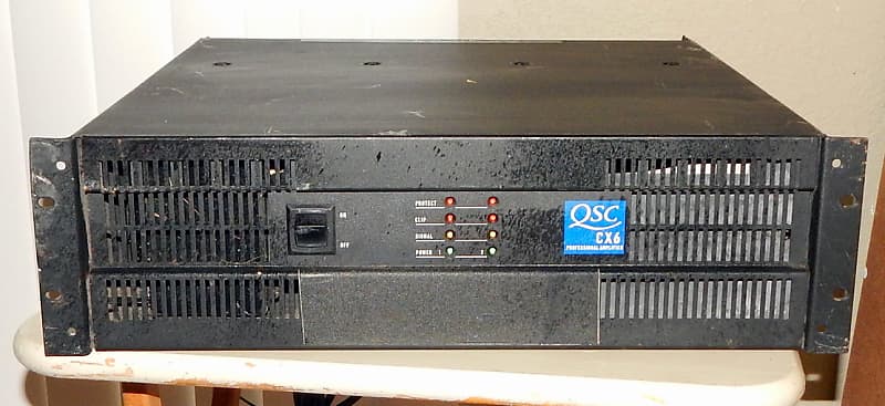 QSC CX6 power amplifier | Reverb