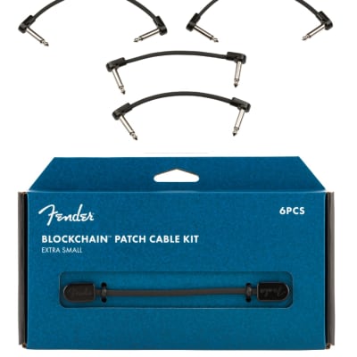 Fender Blockchain Patch Cable Kit - Extra Small | Reverb
