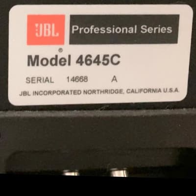 JBL 4648A-8 + 4745C Speaker Set, Recent | Reverb