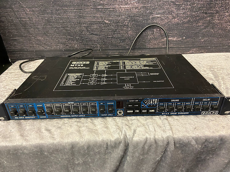 Simmons MTX9 Drum Machine (Cincinnati, OH) | Reverb