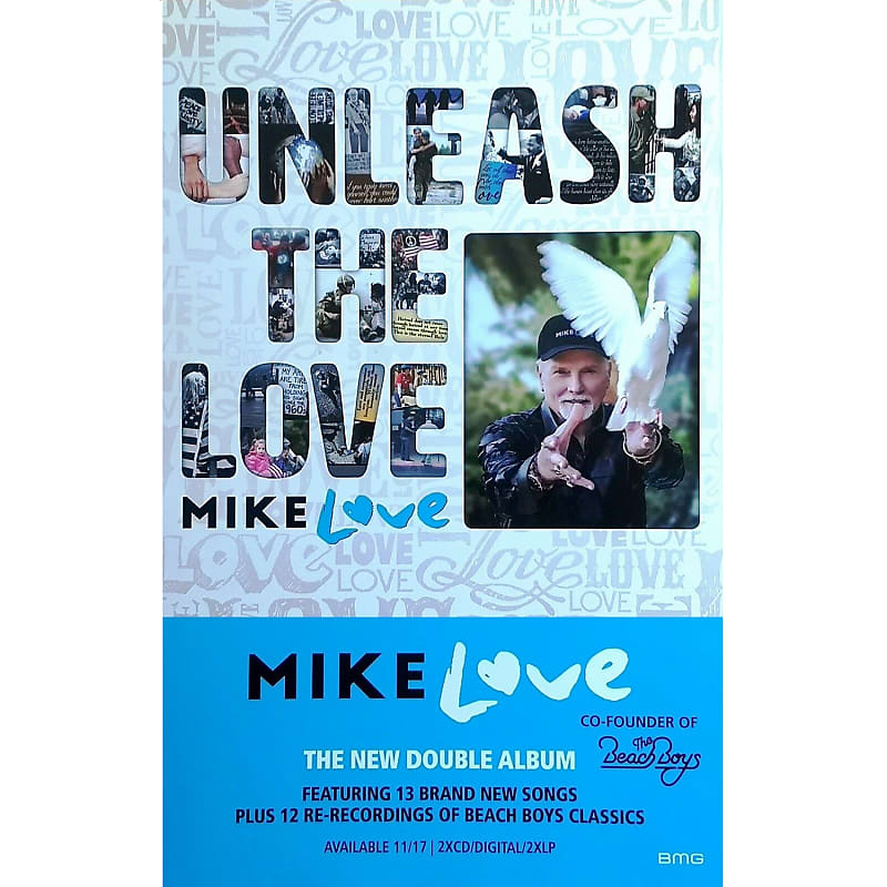 Mike Love (Beach Boys) Feel The Love Ltd Ed New RARE Tour | Reverb