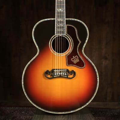 Gibson SJ-200 Monarch Crown Jewel 2015 Sunburst | Reverb