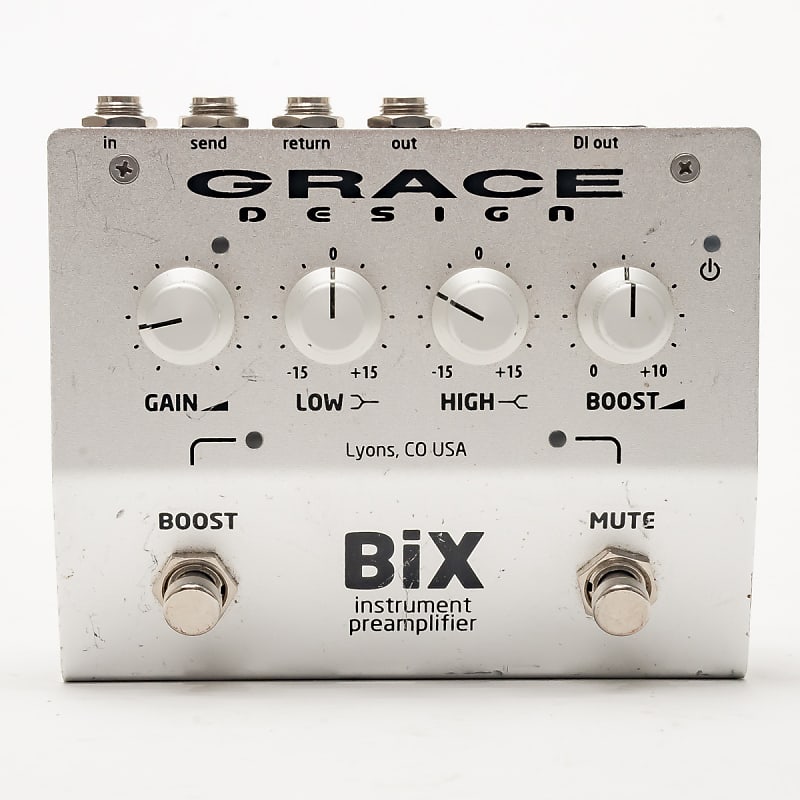 Grace Design - Bix Instrument Preamp Pedal - x1180 USED | Reverb