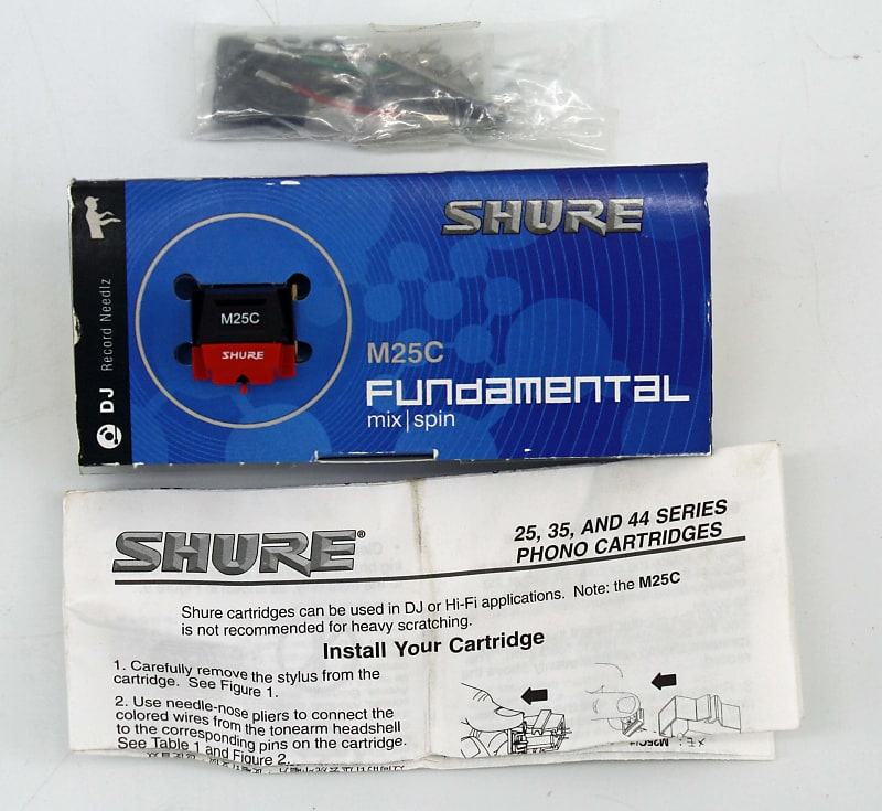 Shure M25C Phono Cartridge W/Needle | Reverb