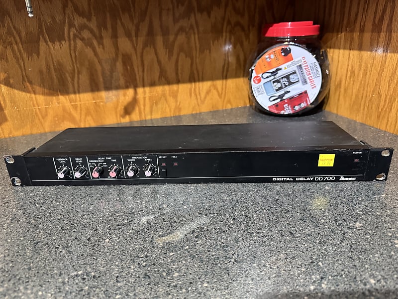 Ibanez DD700 - Black (Digital Delay Rack) | Reverb