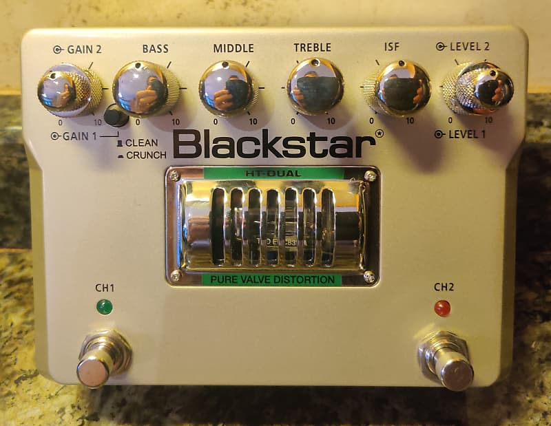 Blackstar HT-Dual Pure Valve Distortion 2000s - Silver | Reverb