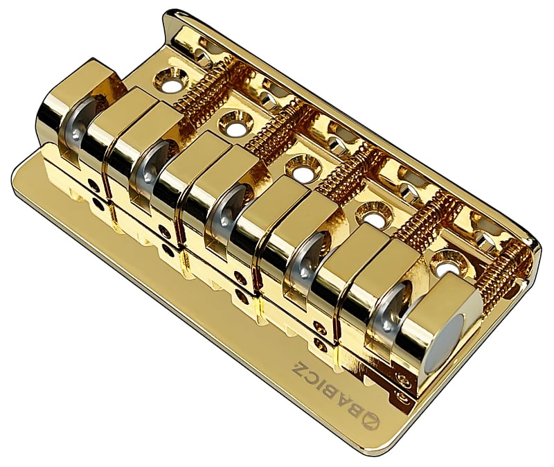 BABICZ FCH-5 Bass Bridge - Z-Series 5-Hole Mount - Gold | Reverb