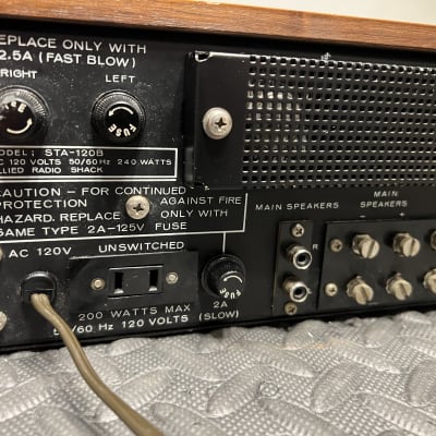 Realistic STA-120b Solid State Stereo Serviced Excellent | Reverb