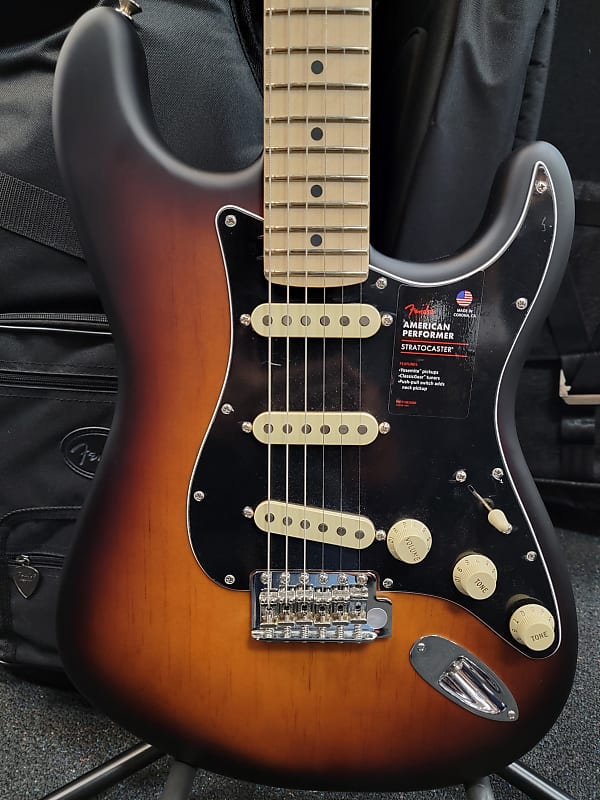 Fender American Performer Timber Stratocaster | Reverb