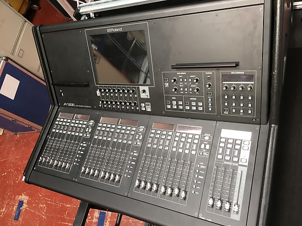 Roland M5000 Digital mixing console + 24:16 & 16:08 REAC's | Reverb