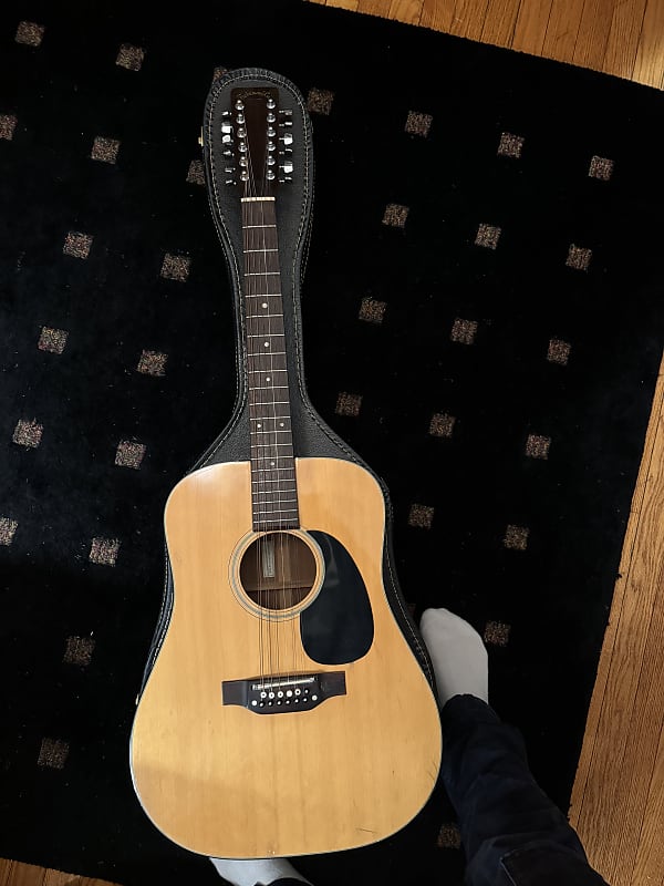 Takamine F-385 Dreadnought 12 String Acoustic Guitar 1970s - | Reverb