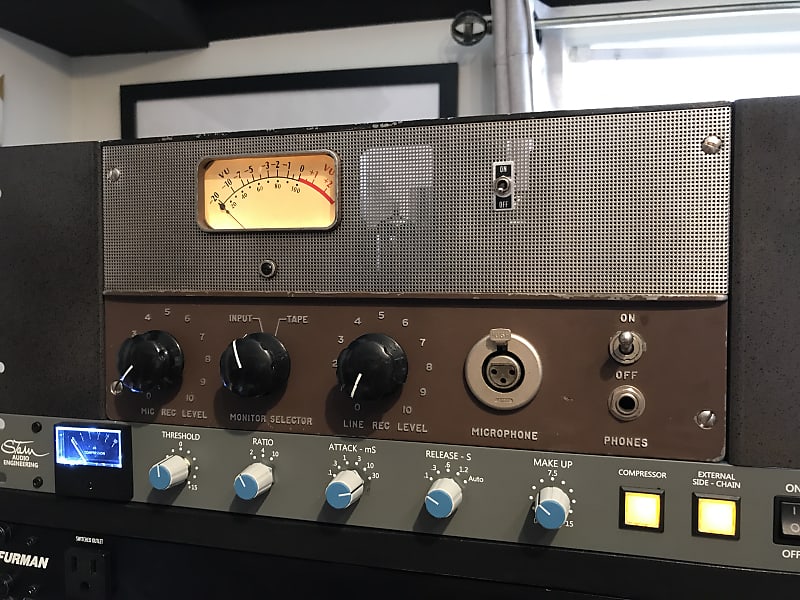 Heavily modified and upgraded Ampex 601 microphone pre-amp - | Reverb