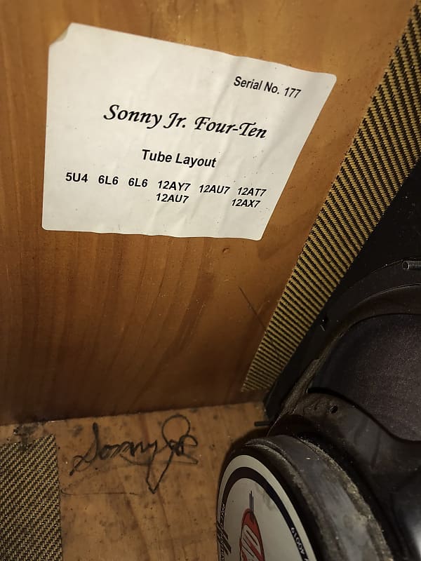 Sonny Jr. Four Ten 2005-2015 Lacquered Gold Tweed | Reverb