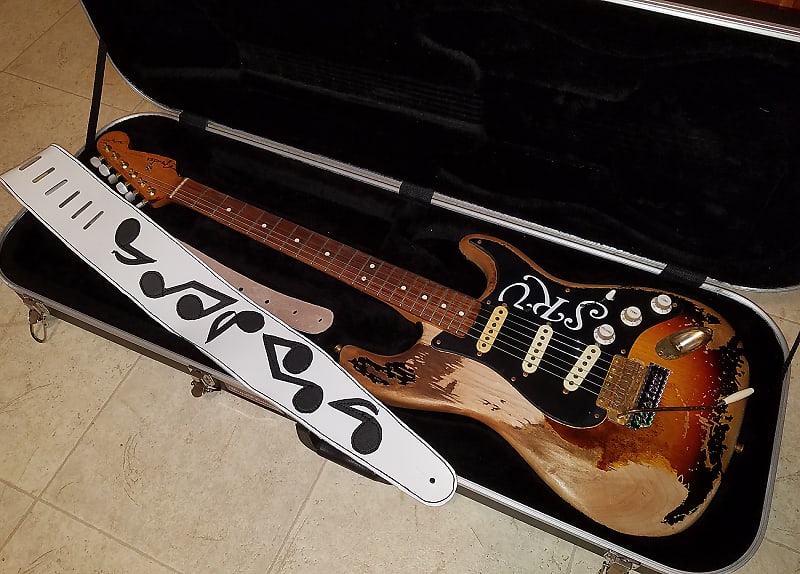 1997 Fender/MJT SRV Stevie Ray Vaughan #1 Tribute | Reverb France