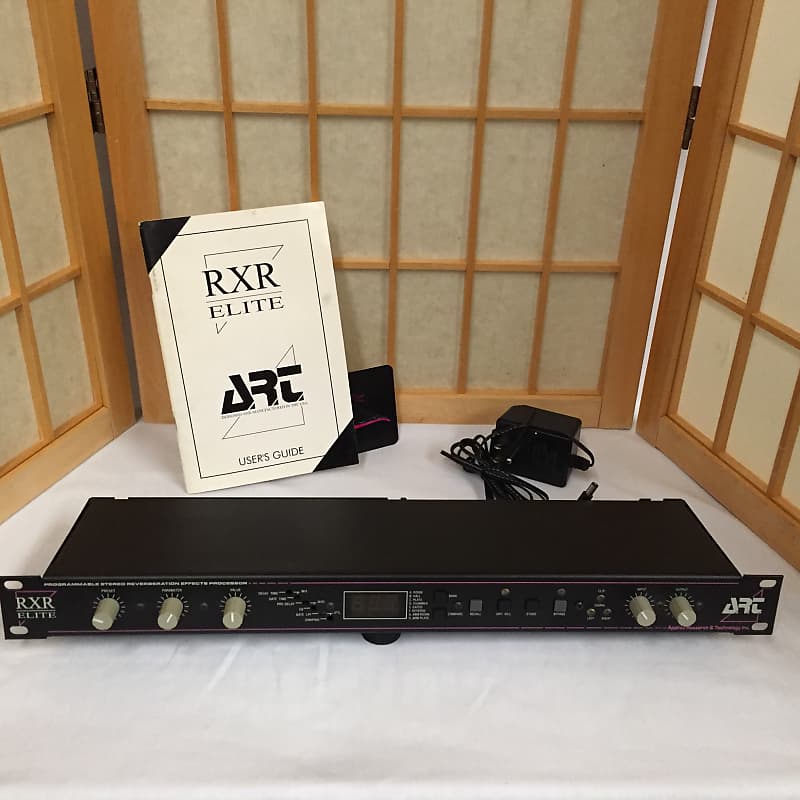 ART RXR Elite Rack Mount Reverb 80's Black | Reverb