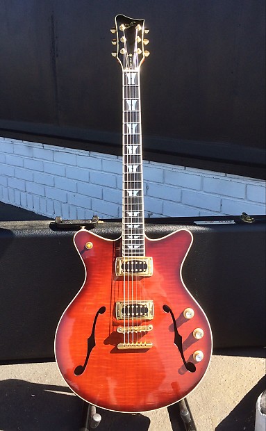 First Act USA Custom Shop Boston "Delia" in Whiskey Cola w/ | Reverb