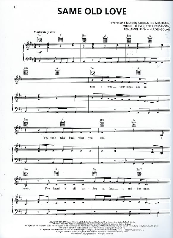 Same Old Love | Reverb