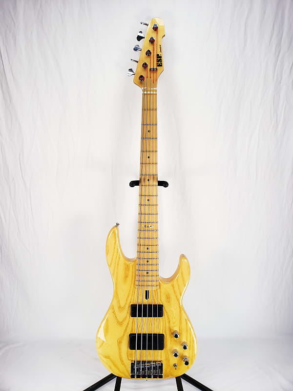 2007 ESP Surveyor-5 Standard Series Natural 5-String Bass | Reverb