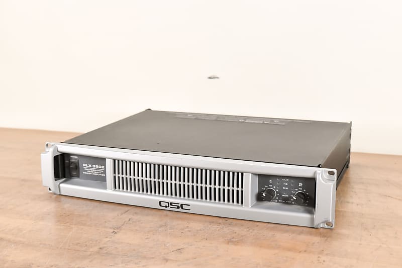 QSC PLX 3602 Two-Channel Power Amplifier (church owned) | Reverb