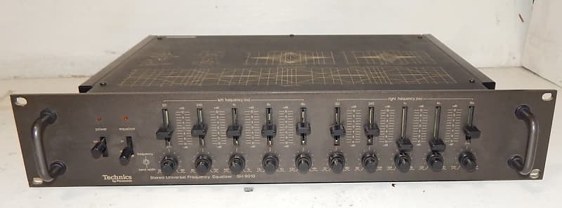 Technics SH-9010 stereo parametric equalizer | Reverb