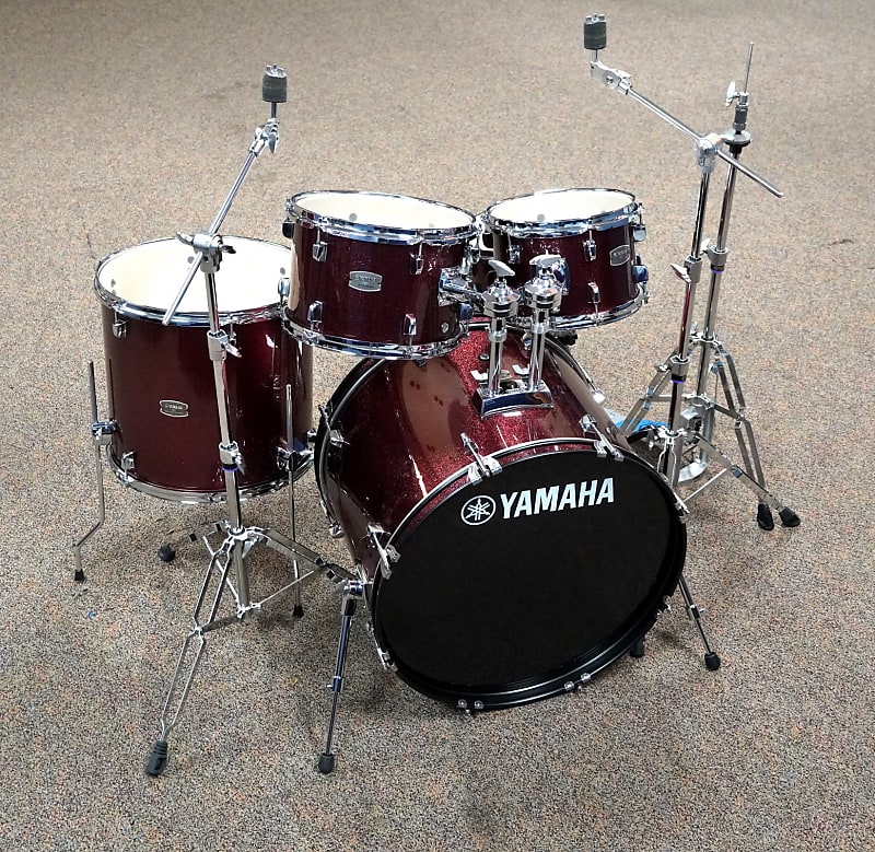 Yamaha Rydeen 5-Piece Shell Pack With 22" Burgundy | Reverb Australia