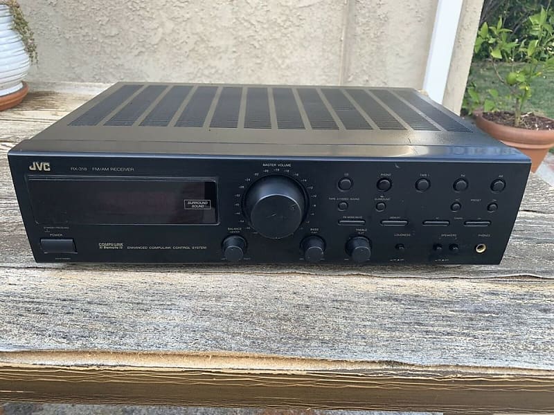 JVC RX-318 AM/FM Stereo 220W Receiver - Tested and Working | Reverb