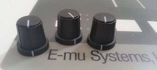 E-MU SP1200 Emulator II SP-12 brand new knobs with caps, Emu. | Reverb