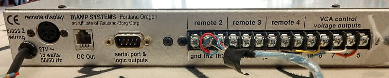 Biamp Advantage DRC 4+4 Digital Remote Control Rack Unit | Reverb