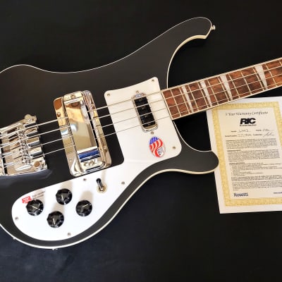 Rickenbacker 4003 Bass Matt Black 2023 model | Reverb