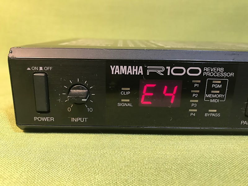 Yamaha R100 Digital Reverb -- SHOP VETTED | Reverb