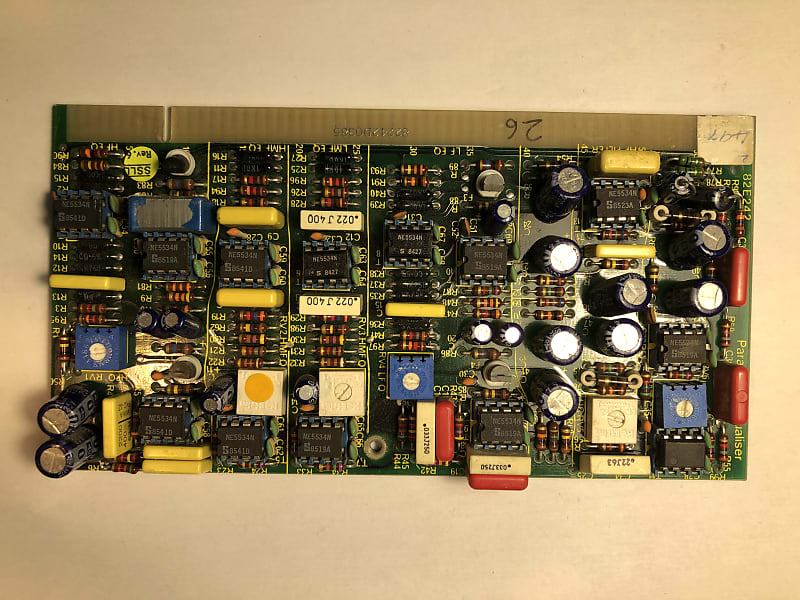 Solid State Logic SSL 4000 EQ CARD end of 80's | Reverb