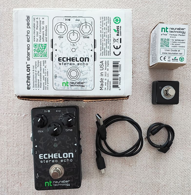 Neunaber Audio Echelon Stereo Echo V1 – Expanse Serie +µ Tap | Reverb