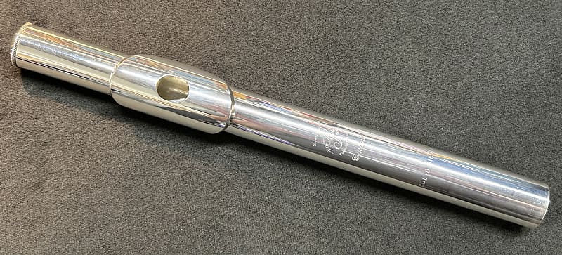 Nice GEMEINHARDT Solid Silver J Flute Head Joint, Free | Reverb