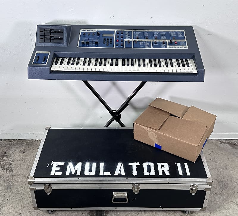 E-MU Systems Model 6028 Emulator II with Sound Diskettes | Reverb
