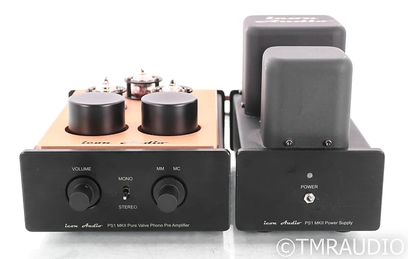 Icon Audio PS1 Mk II Pure Valve MM / MC Phono Preamplifier; | Reverb