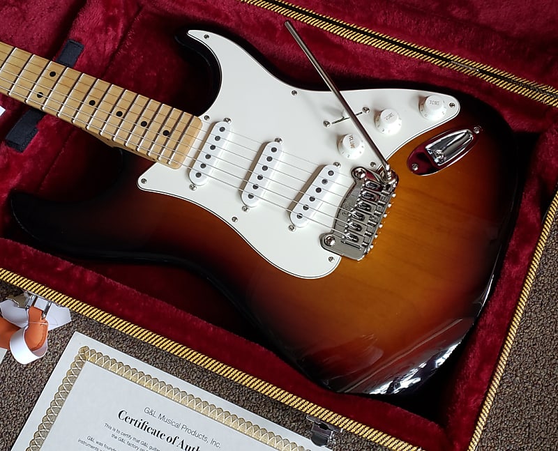 NOS 2020 G&L Fullerton Deluxe Legacy 2020 - Tobacco Sunburst | Reverb