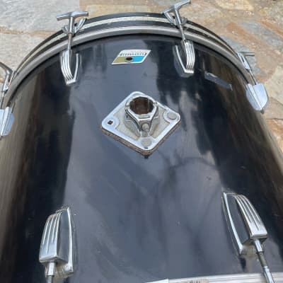 Ludwig Black Cortex 70's 22x16 Maple Bass Drum for set kit | Reverb