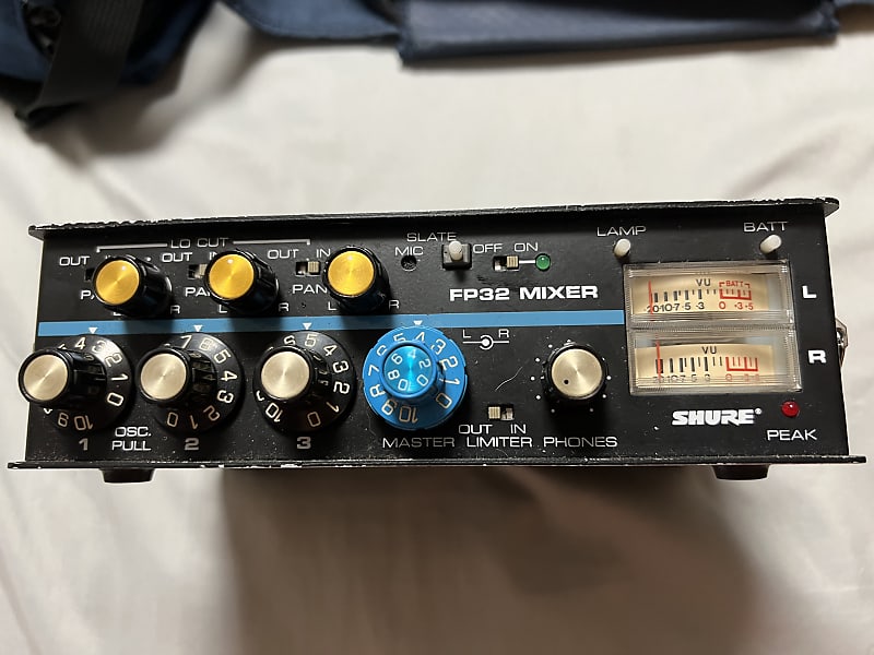 Shure FP32 Portable Field Mixer | Reverb