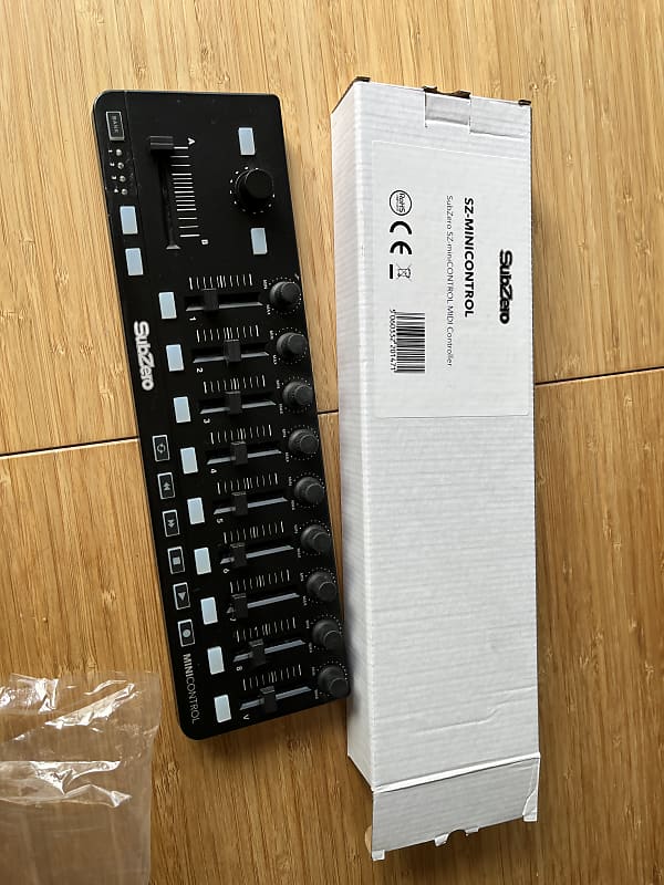 SubZero SZ minicontrol -MIDI _controller - Black | Reverb