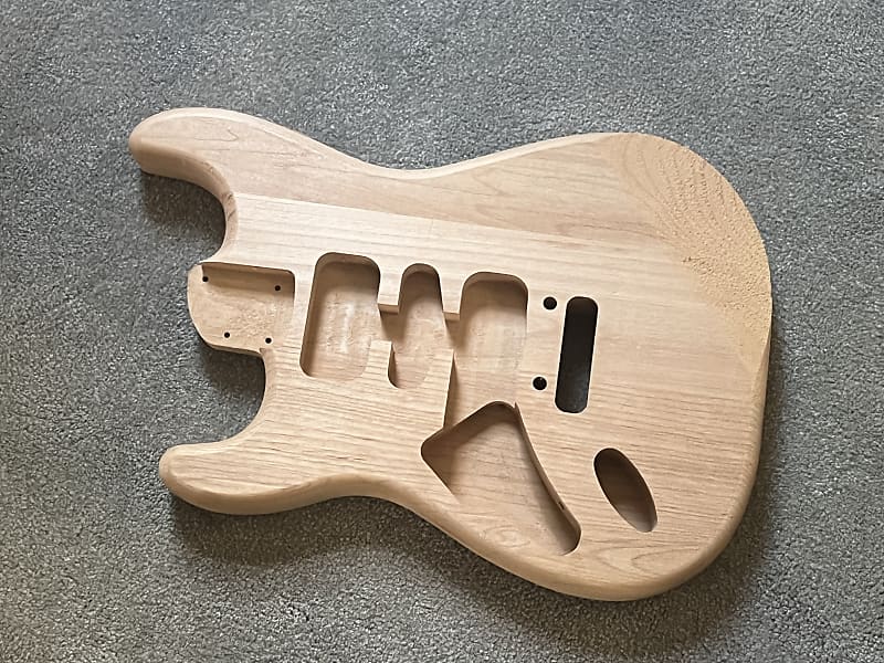 lefty left handed Fender Ultra II Stratocaster guitar body - | Reverb
