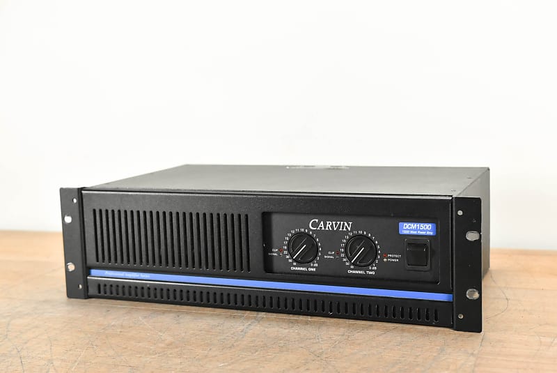 Carvin DCM1500 1500W 2-Channel Power Amplifier CG0054A | Reverb