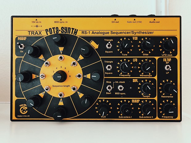 Trax RS-1 Rota*Synth — Analog sequencer & monosynth | Reverb