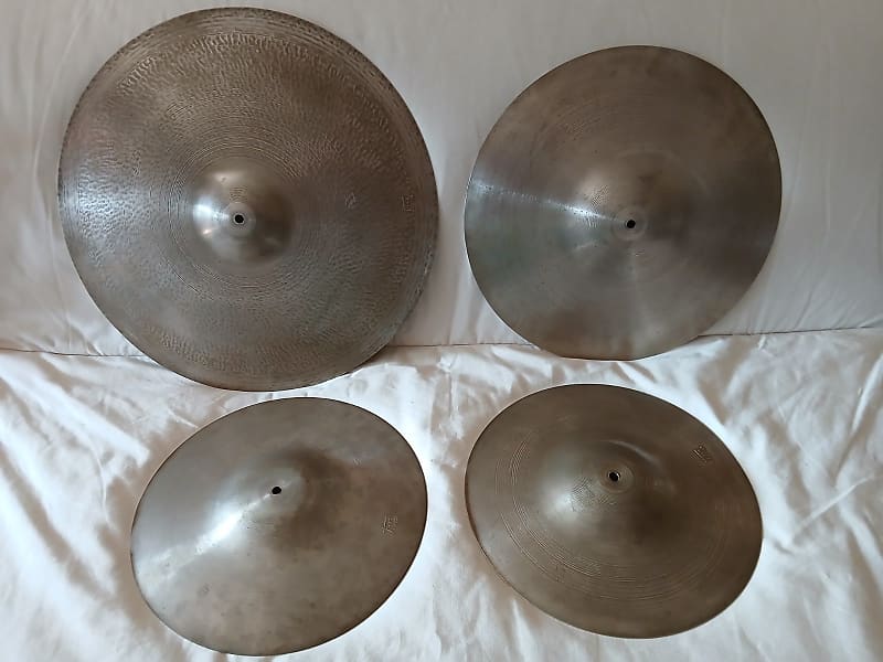 Rare vintage Trowa jazz cymbals set 50-60-70's | Reverb