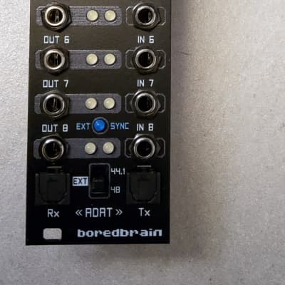 BoredBrain OPTX Eurorack 8 Channel ADAT/Lightpipe Audio | Reverb