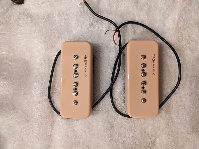 Kinman P90 V3 Sweet Neck and Bridge 2023 - Creme | Reverb