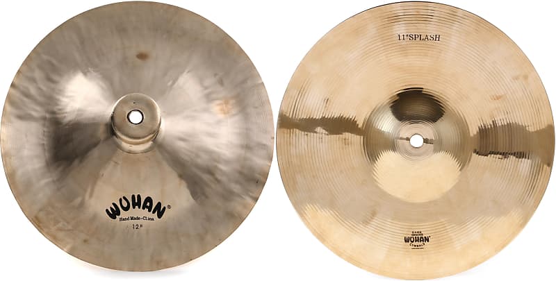 Wuhan 12 inch China Cymbal Bundle with Wuhan 11 inch Splash | Reverb