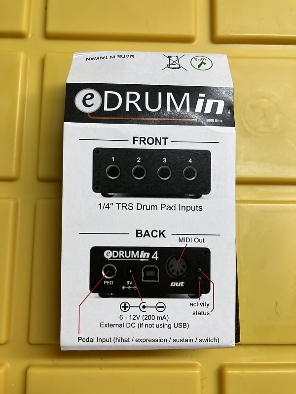 Edrumin4 drum interface | Reverb