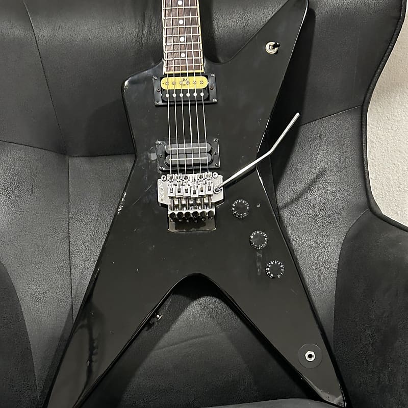 Washburn Dime 333 Blackjack 1995 - Black | Reverb